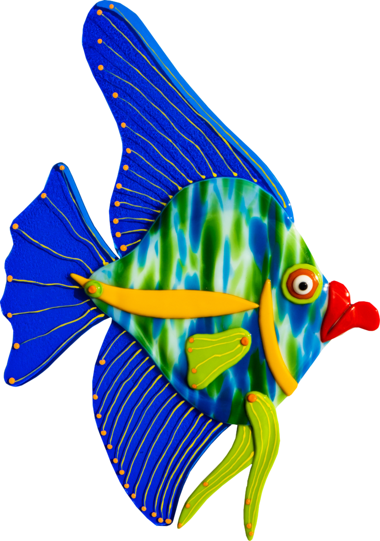 Ocean – Charlene Heilman Fused-Glass Art